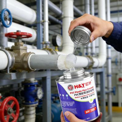 China Ultra Clear High Transparency PVC Pipe Adhesive Solvent Cement 8 Inch Bonding for sale