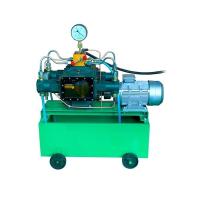 China 4DSY Electric Pressure Test Pump 1.1-1.5kW 4-80MPa for Chemical Plant Boiler Systems for sale