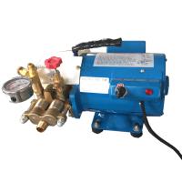 China Portable Electric Pressure Test Pump 6.0MPa 250W with Water Tank for Pipeline Testing for sale