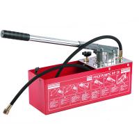 China RP50 Manual Water Pressure Testing Pump 0-5MPa 50BAR with 12L Tank for Industrial Hydrostatic Testing for sale