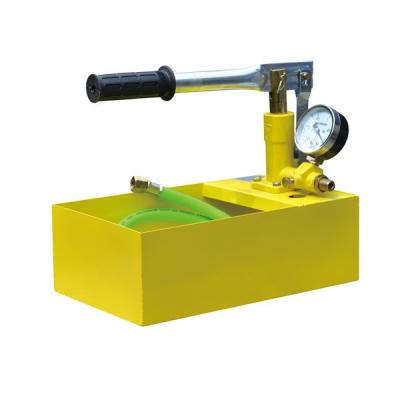 China 2.5MPA Manual Hydrostatic Test Pump With Water Tank for sale