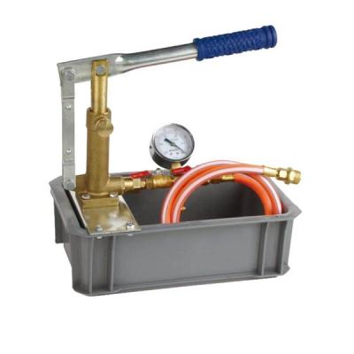China SD-25E Water Pressure Hydro Test Pump 2.5MPA 13ML Flow with 12L Tank Capacity for sale