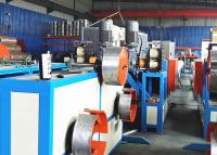 China Hydraulic Brad Nail Making Machine 100 Wire Flattening Gluing Line 380V 50Hz for sale