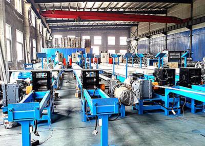 China Hydraulic Brad Nail Making Machine 16m/Min Wires Flattening Gluing Line 380V 50Hz for sale