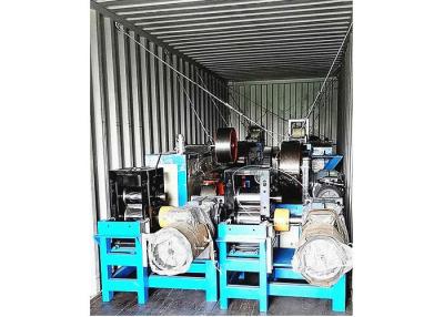 China 50Hz Steel Nail Machine 100 Wire Flattening and Gluing Brad Nail Making Machine 13-16m/min for sale
