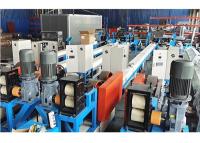 China Hydraulic Pressure Brad Nail Making Machine 100 Wires Flattening and Gluing Line 11KW for sale