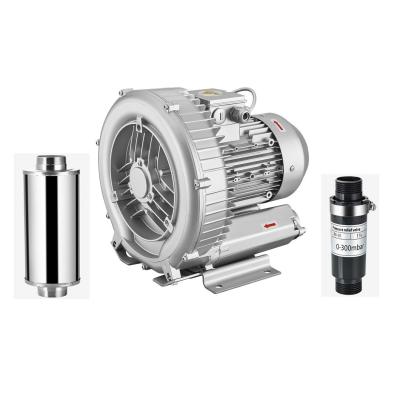 China 2RB Side Channel Blower Industrial Air Pump 90-660mbar IP55 CE Approved for sale