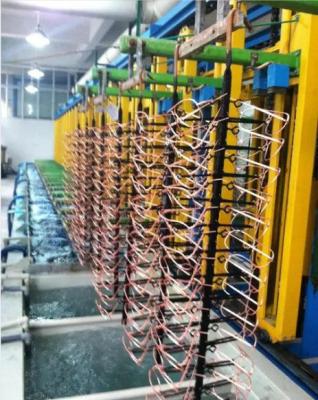 China Rack Plating Machine Zinc Electroplating Line 1-30μm Coating Thickness for sale