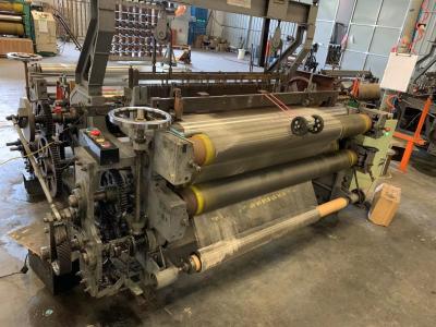 China SUN100/130 CNC Stainless Steel Wire Weaving Machine - 1.3m Width, 80-120 RPM, 15000 N/m Tension for sale