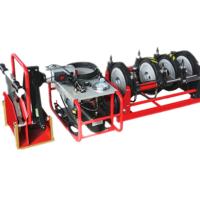 China 90mm to 315mm PE HDPE Plastic Pipe Welding Machine Hydraulic Butt Fusion 270°C Heating for sale