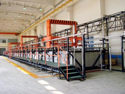 China Automatic Rack Plating Machine Zinc Plating Line 1-30μm Coating Thickness for sale