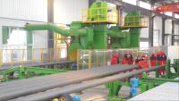 China FBE/3PE/PP Steel Pipe Coating Equipment for 57-3048mm Diameter Pipes with 6-18m Length Capacity for sale
