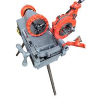 China Electric Pipe Threading Machine 1/2-2 inch Capacity 750W 25RPM for Steel Pipe Threading for sale