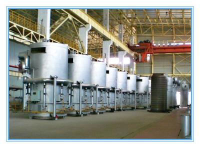 China Bell-Type Annealing Furnace 75KW 950°C for Steel Wire Spheroidizing with 2 Ton Capacity for sale