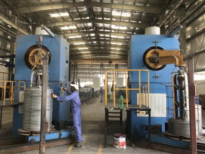 China LZ7-560 Straight Type Wire Drawing Machine 560mm Block Diameter 6.5mm Max Inlet Wire for sale