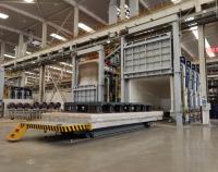 China Industrial Bogie Hearth Furnace 1200°C 25000kg Load Capacity Heat Treating for sale