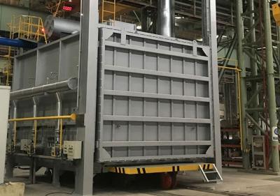 China Car Bottom Heating Treatment Furnace 1200°C 25,000kg Capacity for Steel Casting and Forging Workpieces for sale