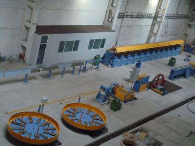 China PC Wire Stress Relieving Line 3mm-8mm Diameter 15000 Tons Annual Capacity Heat Treatment Equipment for sale