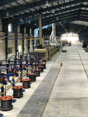 China Tire Steel Cord Wire Brass Bronze Coating Line 0.15-0.38mm 75m/min for sale