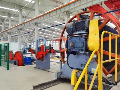 China High Carbon PC Wire and Strand Making Machine 9.53-15.2mm 1860MPa for sale