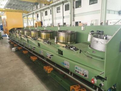 China Digital Straight Steel Wire Drawing Machine 6/800 75KW AC Frequency Control for sale