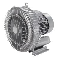 China 2.2KW 2.55KW Single Stage High Pressure Side Channel Blower for Fish Pond Aquaculture for sale