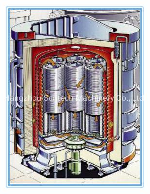 China Bell Type Annealing Furnace 150kW 380V for Fasteners Nuts Bolts Bright Annealing for sale