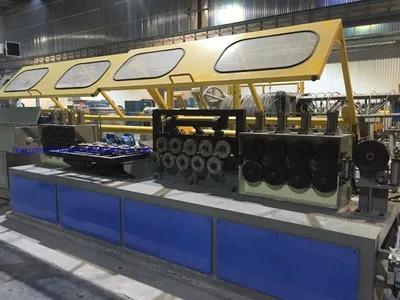 China Automated PC Bar Production Machine 7.1-12.6mm for Pile Cage with 1 Year Warranty for sale
