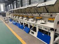 China Straight Line Wire Drawing Machine AC Frequency Motor PLC Control for High Carbon Low Carbon Steel Wire 300-1200mm for sale