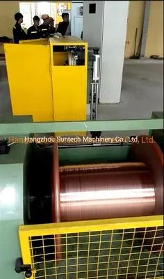 China Gas Shield CO2 MIG Welding Wire Production Line Copper Coating Plating 1.6-4mm Continuous Production 1 Year Warranty for sale