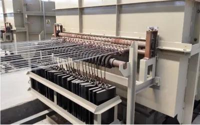 China Automatic Galfan Coated Steel Wire Production Line 100m/Min Speed 1.0-4.5mm Diameter for sale