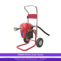 China STB200 Electric Drain Cleaner Machine 50-200mm 750W 700RPM 20M Cable Portable One-Man Pipe Sewer Snake for Blockage for sale