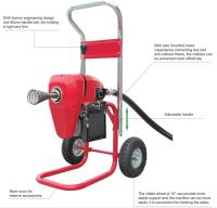 China STB200 Electric Drain Cleaner Machine 50-200mm 750W 700RPM 20M Cable Portable One-Man Pipe Sewer Snake for Blockage for sale