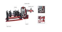 China SHJ160-SHY Plastic Pipe Butt Fusion Welding Machine 40-160mm Clamp Set for PE Pipe for sale