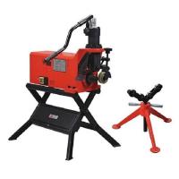 China Industrial Pipe Threading Machine 1 to 8 Inch Tube Grooving Machine 750W 23rpm for sale
