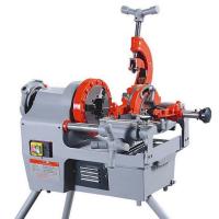 China STT50 Electric Pipe Threading Machine 2 Inch Capacity 750W Motor BSPT/NPT Threader for Steel Pipe for sale