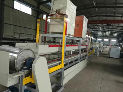 China 100m/min Single Wire Heavy Electro Galvanizing Machine for Chain Link Mesh - 8000A Coating, 40m Length for sale