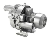 China High Pressure 390mbar 480mbar Side Channel Ring Blower 3RB Series 5.5-6.3KW Industrial Blower for sale