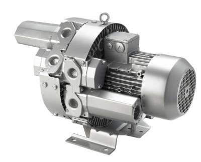 China High Pressure 390mbar 480mbar Side Channel Ring Blower 3RB Series 5.5-6.3KW Industrial Blower for sale