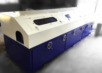China 6-Head Steel Pipe Polishing Machine STXT-6 for 3-250mm Round Tubes with 4kW Power and Mirror Finish for sale