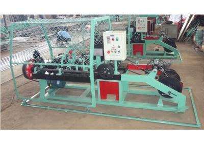 China Galvanized Low Carbon Steel 3.0mm Barbed Wire Making Machine 420r/min with 70kg/h Production Capacity for sale