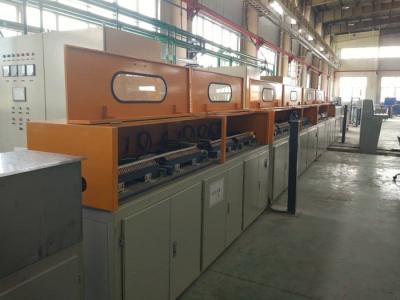 China 1850Mpa Spring Wire Oil Quenching Induction Tempering Line with Flaw Detector | φ8-16mm | 2000kg Capacity for sale