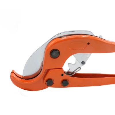 China SUNTECHMACH HT63 Manual PVC PPR Pipe Cutter with Steel Blade for 63mm Plastic Pipes for sale