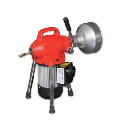 China STB75 250W Sanitary Drain Pipe Cleaning Machine for 20-100mm Pipes with 20m Cable for sale