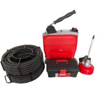 China Electric Drain Pipe Cleaning Machine 1HP 750W Motor for 19-150mm Pipes with 50-60m Cable Length for sale