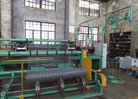 China Automatic Chain Link Fence Diamond Mesh Machine 60-70 m²/H Capacity with 4.5kW Power for Industrial Fencing for sale