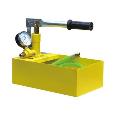 China Manual Hydraulic Pressure Testing Pump 0-2.5MPa with 12L Water Tank for Pipeline Systems for sale