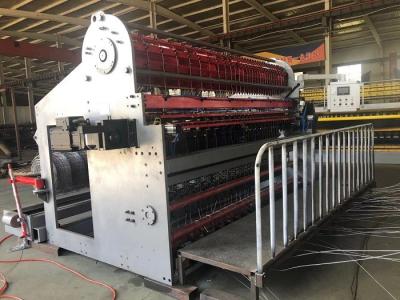 China Fully Automatic Fixed Knot Fence Machine 2400mm Width 7.2 Ton for Deer and Farm Animal Fencing for sale