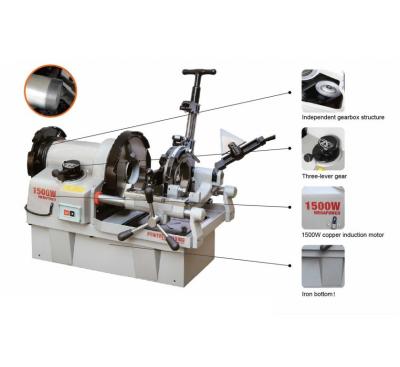 China ZT-100F-B Portable Electric 1500W Pipe Threading Machine for 1/2-4