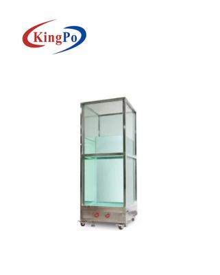 China IPX7 Immersion Test Chamber 900x900x1200mm Tempered Glass Waterproof Testing Tank for sale